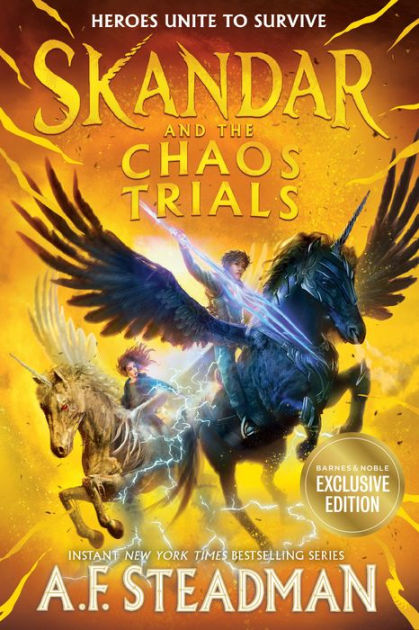 Skandar and the Chaos Trials (B&N Exclusive Edition) (Skandar Series #3) by A.F. Steadman ...