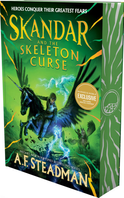 Skandar and the Skeleton Curse (B&N Exclusive Edition) (Skandar Series #4) by A.F. Steadman ...