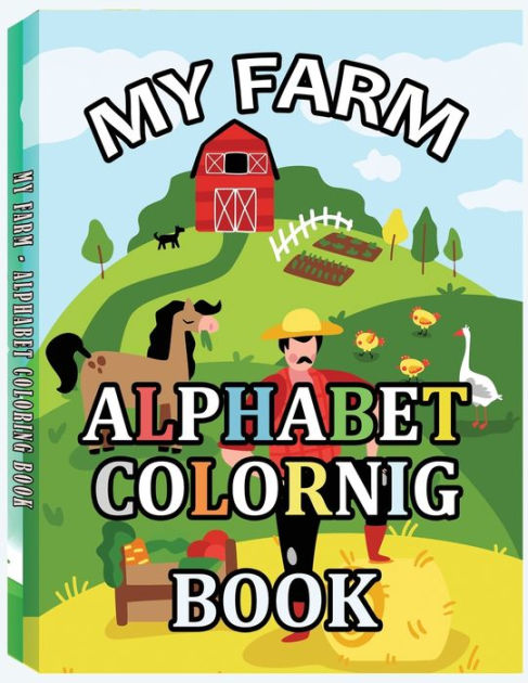 Farm ABC Alphabet Activity Book: Fun Children Activity Books, Early ...