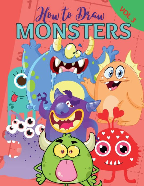How to Draw Monsters Vol. 3: Beginner Drawing Made Easy Learn to Draw ...