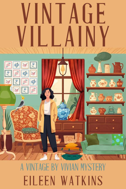 Vintage Villainy: A Vintage by Vivian Mystery by Eileen Watkins, Paperback | Barnes & Noble®