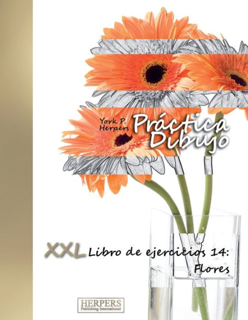 Práctica Dibujo - XXL Libro de ejercicios 14: Flores by York P Herpers, Paperback | Barnes & Noble®