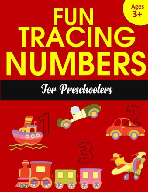 Fun Tracing Numbers for Preschoolers: Number Tracing Books for kids ...