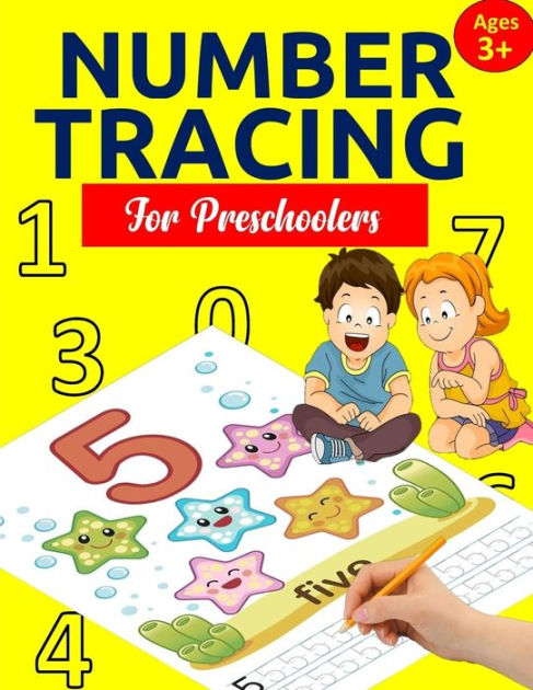 Number Tracing Book for Preschoolers: Number Tracing Books for kids ...