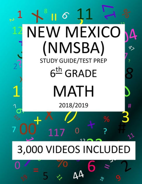 6th Grade NEW MEXICO NMSBA, 2019 MATH, Test Prep: : 6th Grade NEW ...