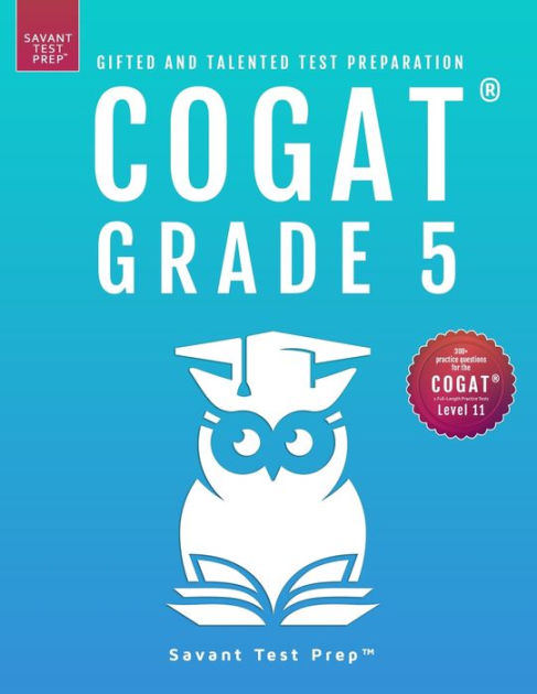 COGAT Grade 5 Test Prep-Gifted and Talented Test Preparation Book - Two ...