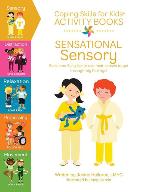 Coping Skills for Kids Activity Books: Sensational Sensory by Meg ...
