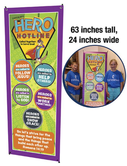 Vacation Bible School Vbs Hero Hotline Theme Banner Called Together