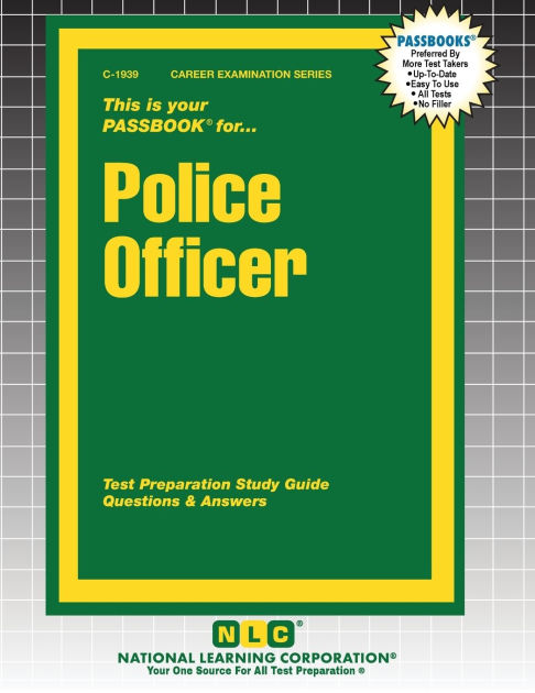 Police Officer by Passbooks, Paperback | Barnes & Noble® Police Officer by Passbooks, Paperback | Barnes & Noble®