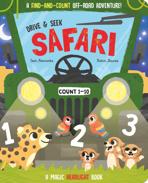 Drive & Seek Safari - A Magic Find & Count Adventure by Jenny Copper ...
