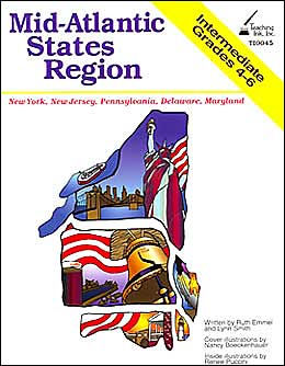 Mid-Atlantic States Region: Intermediate Grades 4-6: New York, New ...