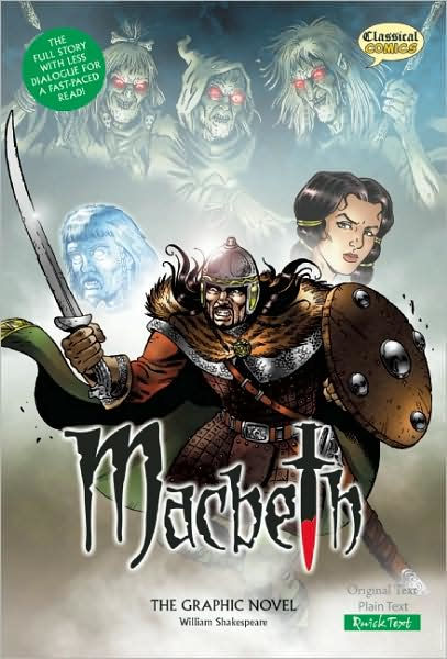 Macbeth: The Graphic Novel, Quick Text by William Shakespeare ...