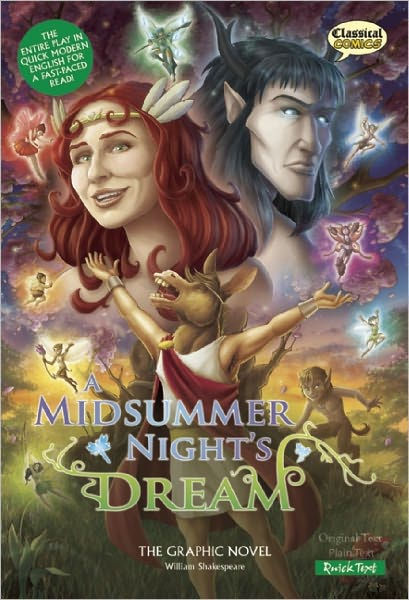 A Midsummer Night's Dream: The Graphic Novel, Quick Text by William ...