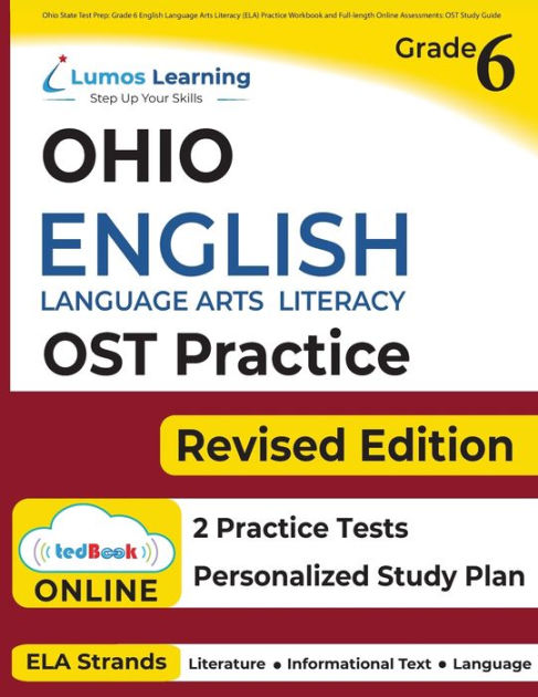 Ohio State Test Prep: Grade 6 English Language Arts Literacy (ELA ...