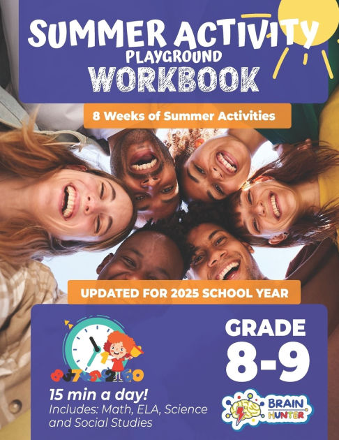 Summer Activity Playground Grade 8-9: 8 Weeks of Summer Activities ...