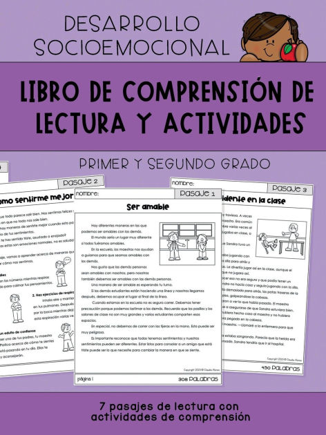 Libro de comprension de lectura y actividades de otono: Primer y ...