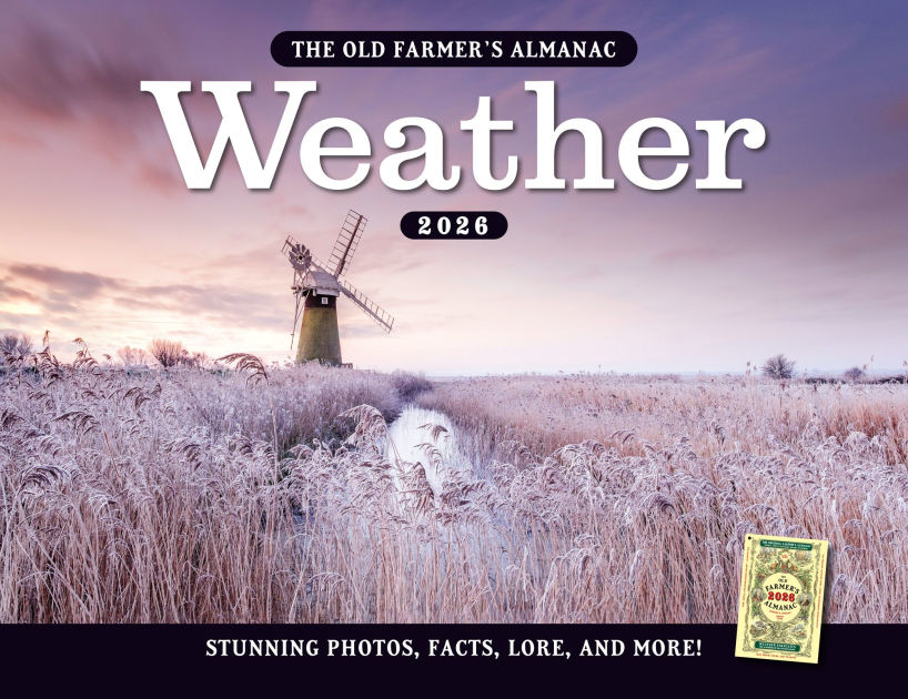 The 2026 Old Farmer's Almanac Weather Wall Calendar by Old Farmer's Almanac | Barnes & Noble®