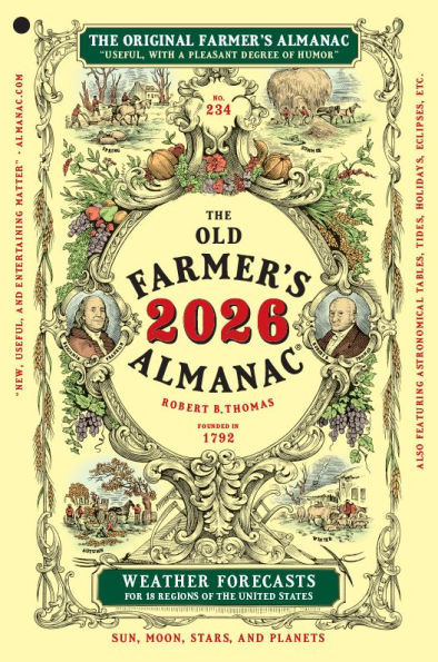The 2026 Old Farmer's Almanac by Old Farmer's Almanac, Paperback | Barnes & Noble®