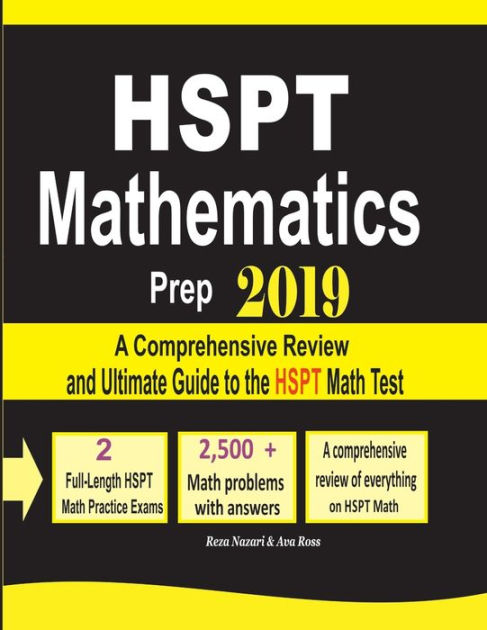 HSPT Mathematics Prep 2019: A Comprehensive Review and Ultimate Guide ...