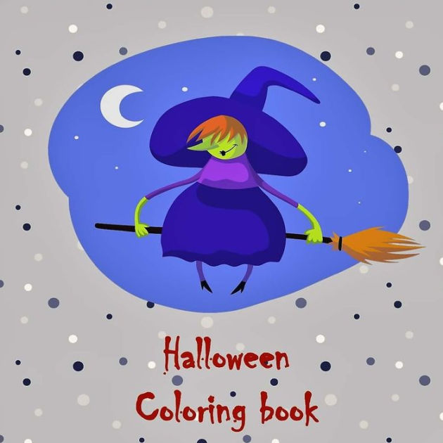 Halloween: Coloring book by Natalia Malii, Paperback | Barnes & Noble®