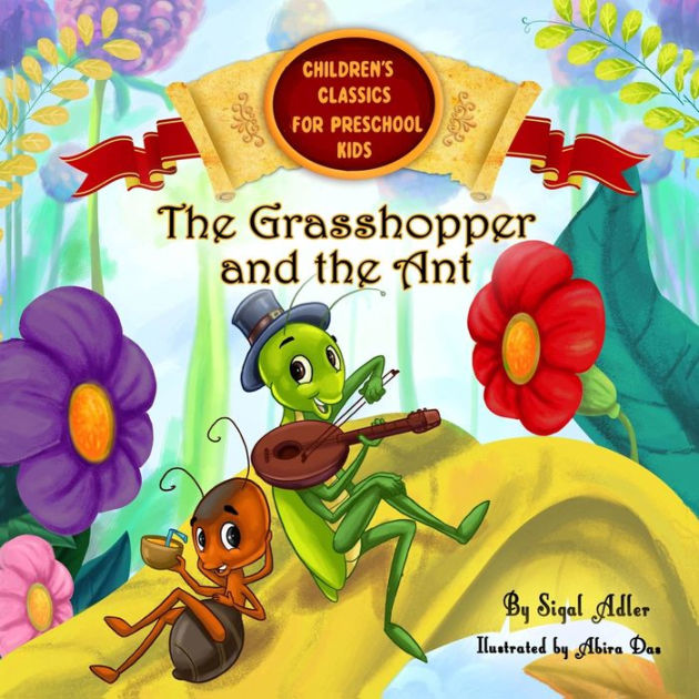 The Grasshopper and the Ant: Aesop's Fables in Verses by Sigal Adler ...
