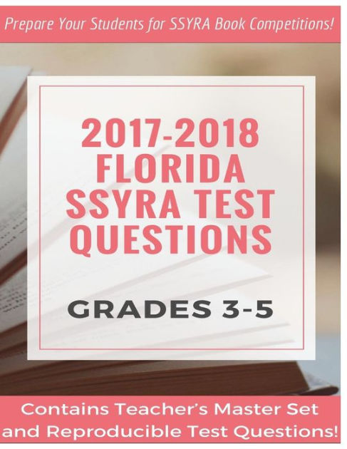 2017-18 Grades 3-5 Florida SSYRA Test Questions: Prepare Your Students ...
