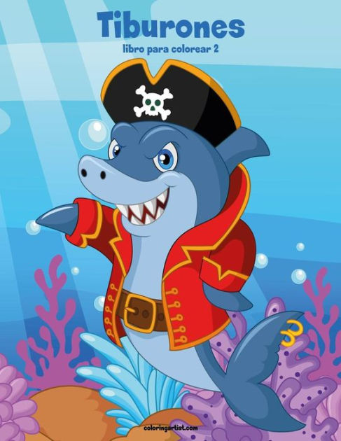 Tiburones libro para colorear 2 by Nick Snels, Paperback | Barnes & Noble®