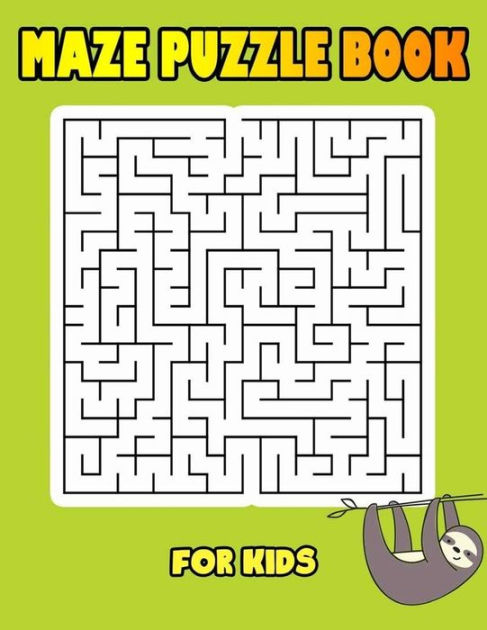 Maze Puzzle Book For Kids: Maze Book For Kids Funny Maze Puzzle Game ...