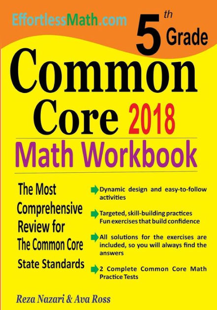 5th Grade Common Core Math Workbook: The Most Comprehensive Review for ...