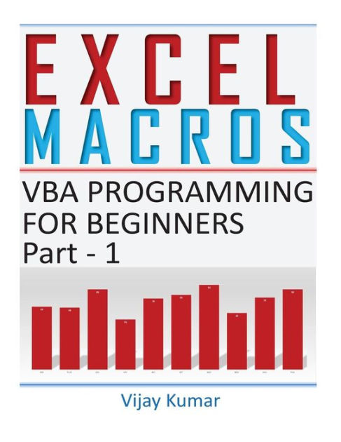 Excel Macros Vba Programming For Beginners Part 1 By Vijay Kumar 5737
