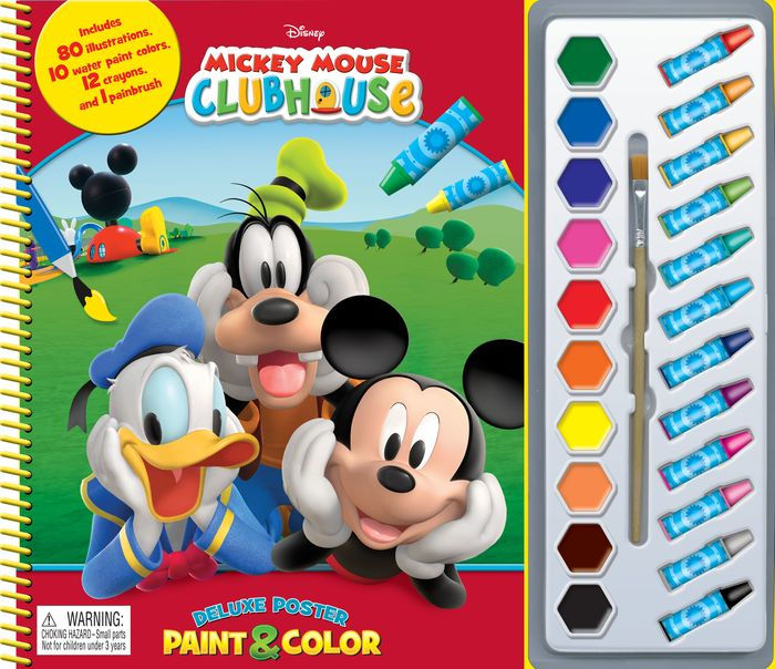 DISNEY MM CLUBHOUSE DELUXE POSTER PAINT by Phidal Inc., Hardcover | Barnes & Noble®