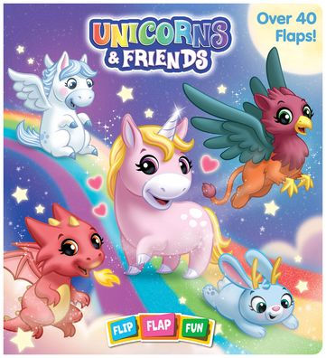 Unicorns & Friends Flip Flap Fun Book by Phidal Publishing, Paperback | Barnes & Noble®