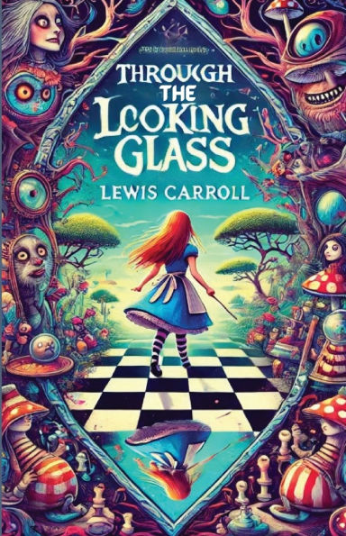 Through The Looking Glass(Illustrated) by Lewis Carroll, Micheal Smith ...