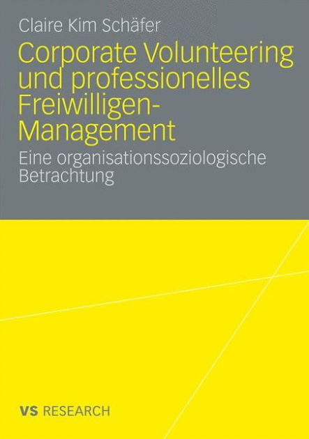 Corporate Volunteering und professionelles Freiwilligen-Management ...
