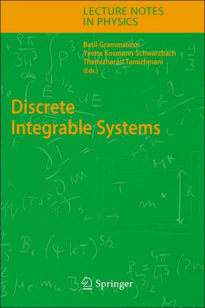 Discrete Integrable Systems by Basil Grammaticos, Hardcover | Barnes & Noble®