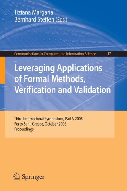 Leveraging Applications Of Formal Methods Verification And Validation