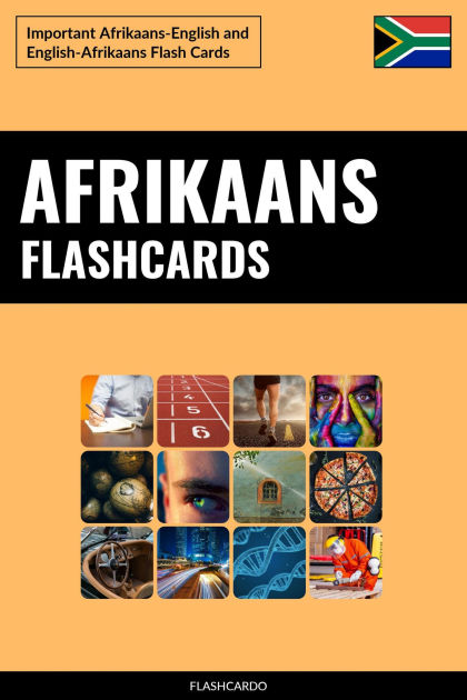 Afrikaans Flashcards: Important Afrikaans-English and English-Afrikaans ...