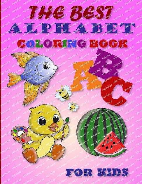 The best alphabet coloring book for kids by Tali Mitchell, Paperback ...