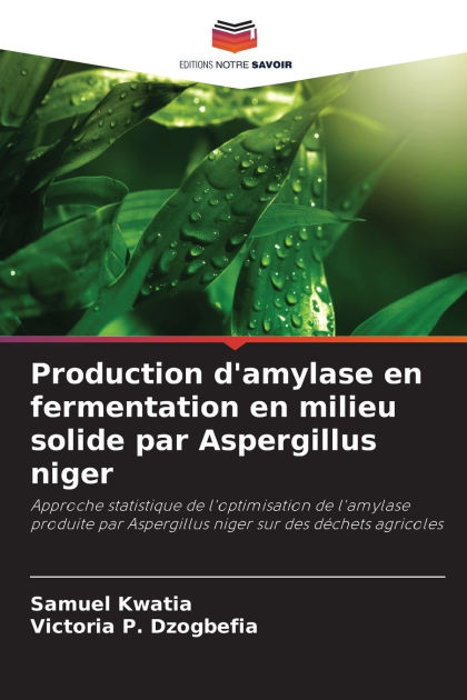 Production d'amylase en fermentation en milieu solide par Aspergillus niger by Samuel Kwatia ...