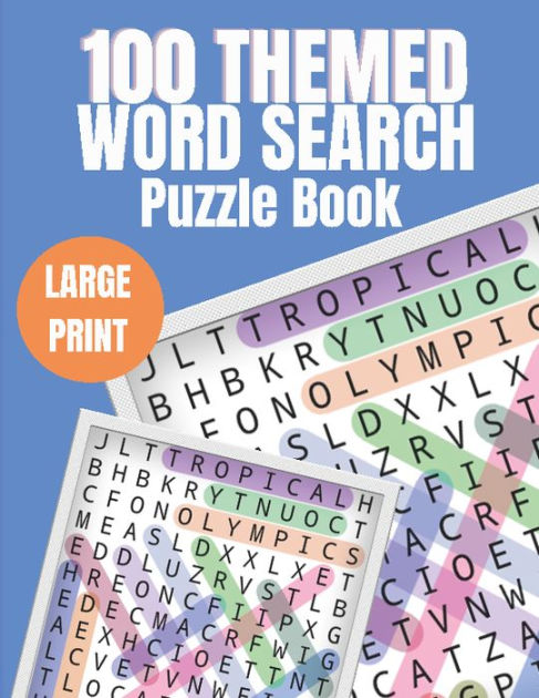 100 Themed Word Search Puzzle Book by Lee Standford, Paperback | Barnes ...