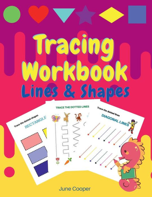 Tracing Workbook - Lines and Shapes: Learning Activities for Toddlers ...