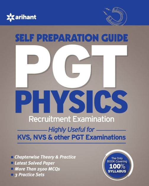 PGT Physics Recruitment Examination by Unknown, Paperback | Barnes & Noble®