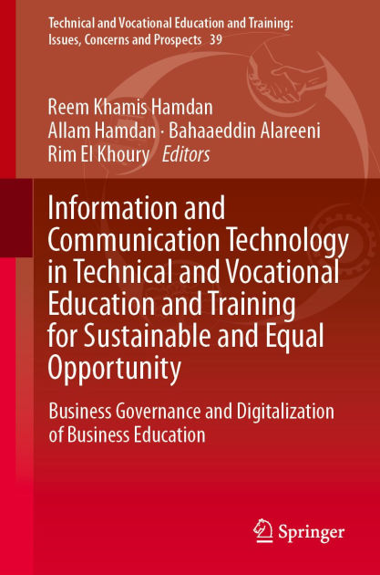 Information and Communication Technology in Technical and Vocational Education and Training for ...