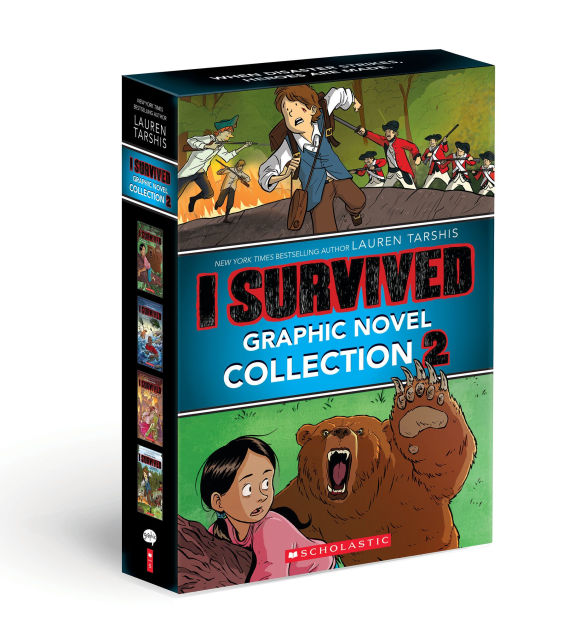 I Survived Graphic Novels #5-8: A Graphix Collection by Lauren Tarshis ...