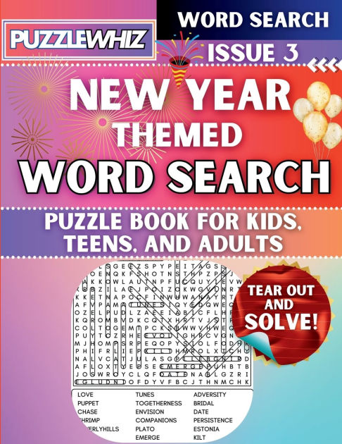 New Year Celebrations - Themed Word Search - Fun & Educational Puzzles ...