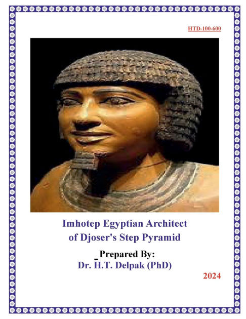 Imhotep Egyptian Architect of Djoser's Step Pyramid by Heady Delpak, Paperback | Barnes & Noble®