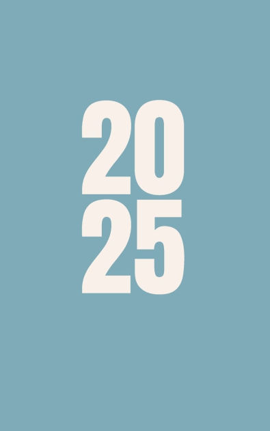 2025 Monthly Weekly 12 Month Planner: Hardcover Motivational Planner ...