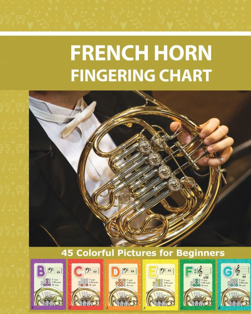 French Horn Fingering Chart: 45 Colorful Pictures for Beginners by ...