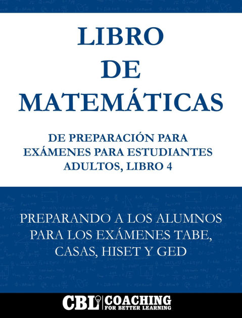 Libro de Matemáticas de Preparación Para Exámenes Para Estudiantes ...