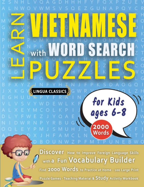 LEARN VIETNAMESE WITH WORD SEARCH PUZZLES FOR KIDS 6 - 8 - Discover How ...